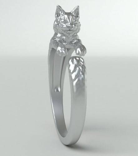 Bella Cat Ring | Loni Design Group Rings $498.99 | 10k Gold, 14k Gold ...