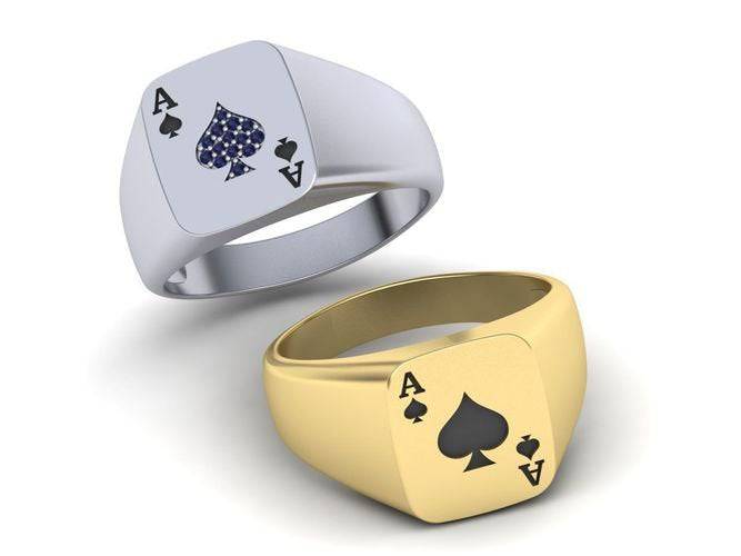 11 Or 1 Ace Ring | Loni Design Group Rings $867.99 | 10k Gold, 14k Gold ...