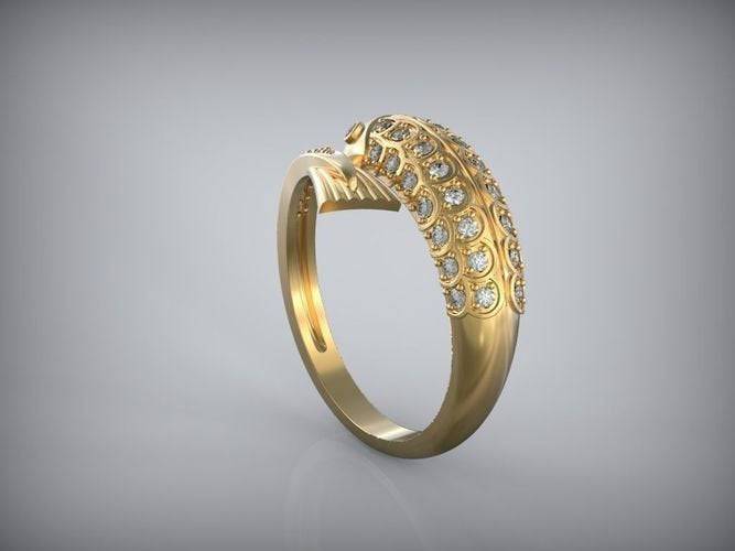 Goldie Goldfish Ring | Loni Design Group Rings $1,587.99 | 10k Gold ...