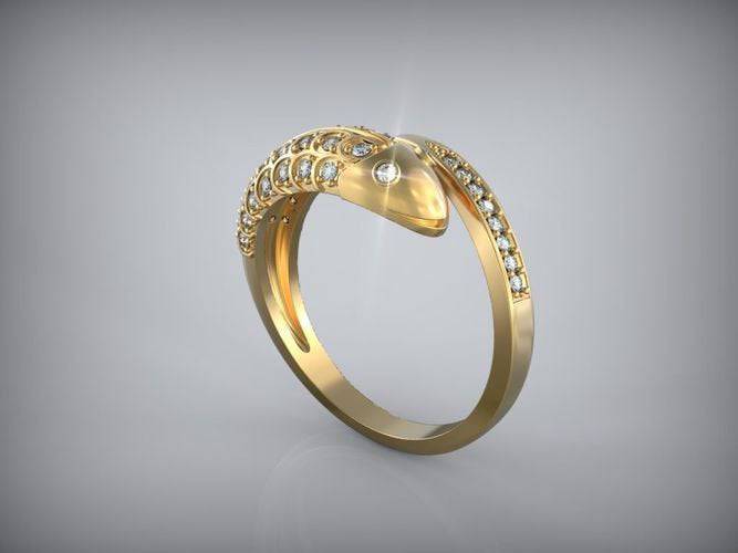Goldie Goldfish Ring | Loni Design Group Rings $1,587.99 | 10k Gold ...