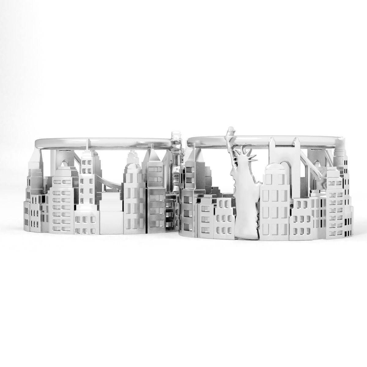 Big Apple New York City Ring | Loni Design Group Rings $633.99 | 10k ...