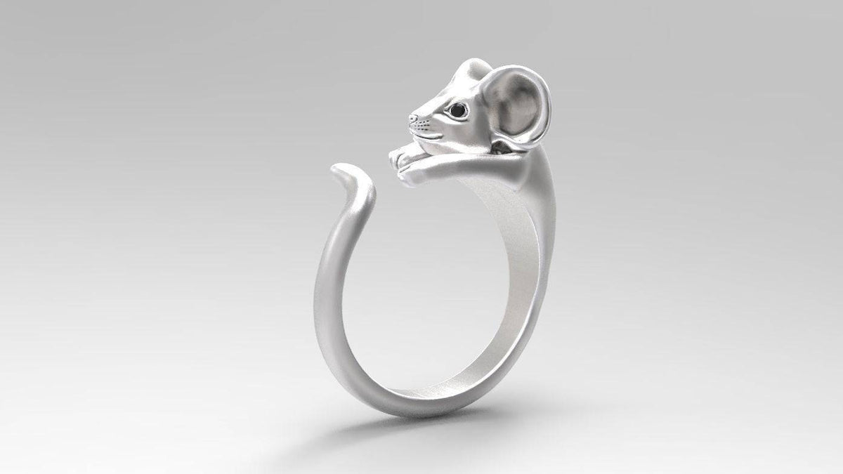 Cheesers Mouse Ring | Loni Design Group Rings $582.99 | 10k Gold, 14k ...