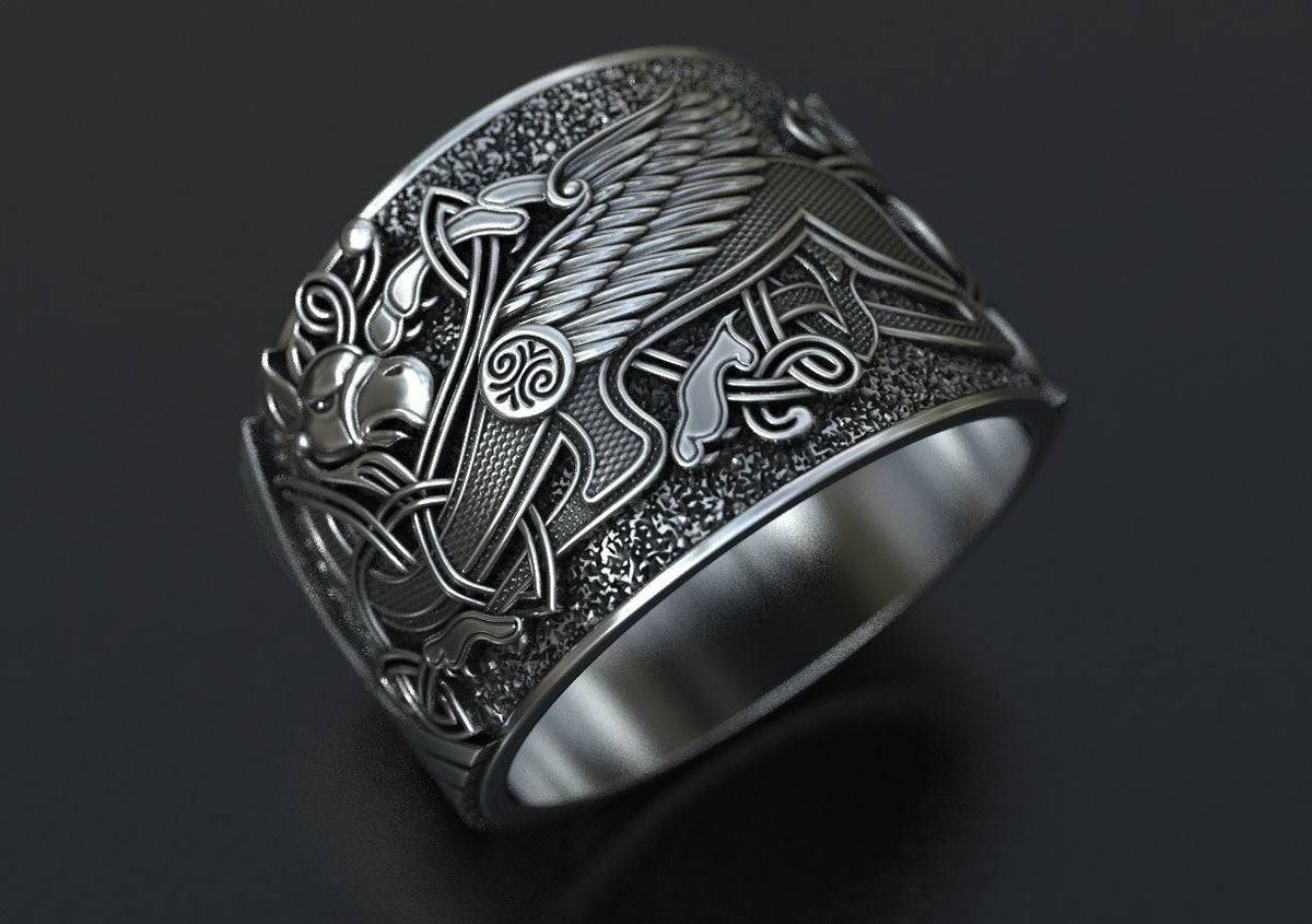 Shirdal Griffin Ring | Loni Design Group Rings $667.99 | 10k Gold, 14k ...