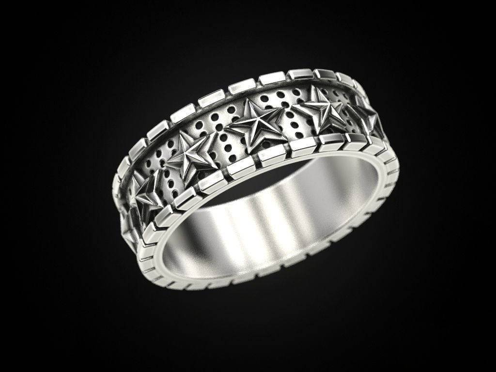 Astronomical Star Ring | Loni Design Group Rings $582.99 | 10k Gold ...