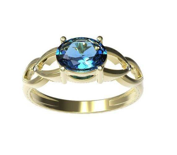 Imogen Engagement Ring | Loni Design Group Rings $633.99 | 10k Gold ...